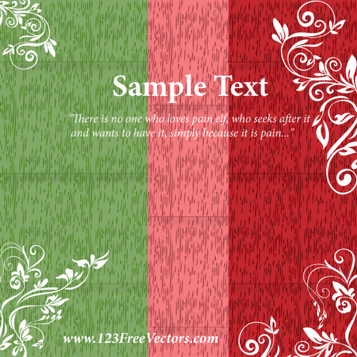 Greeting Card Design Template Public Domain Vectors