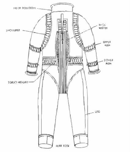 NASA flight suit development | Public domain vectors