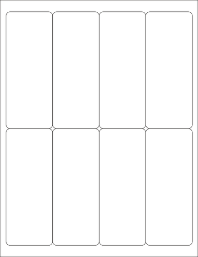 WL-8250 address label template vector illustration | Public domain vectors