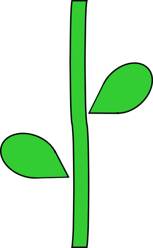 Flower Stem Public Domain Vectors