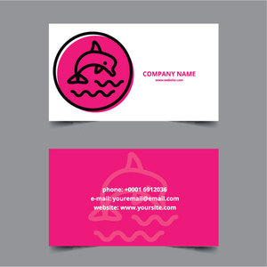 25033 gratis visitkort mall vektor | Public domain vektorer