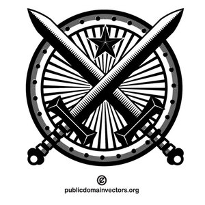 377 special forces crest clipart | Public domain vectors