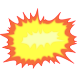 Explosion vector set | Public domain vectors