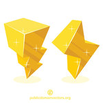 Fulger simbol vector imagine | Vectori din domeniul public