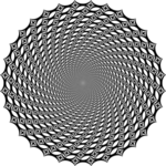 Diminishing design vector image | Public domain vectors