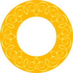 Pink bulat frame | Domain publik vektor