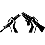 Gun vector image | Public domain vectors