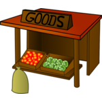 Pasar malam | Domain publik vektor